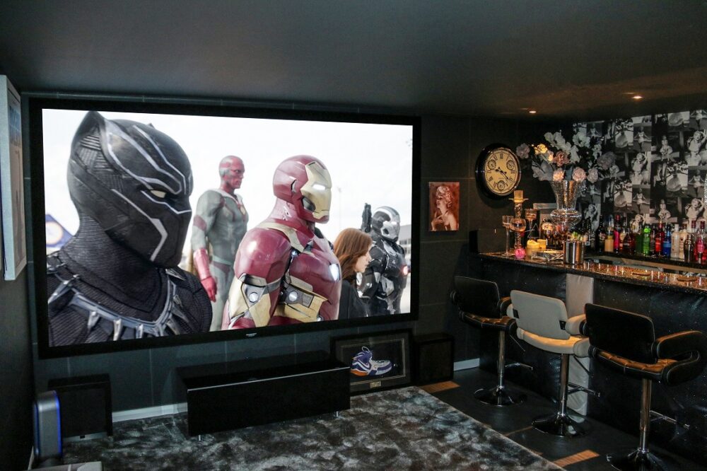 Garage Conversion - Cinema / Bar - Rayleigh Hi-Fi