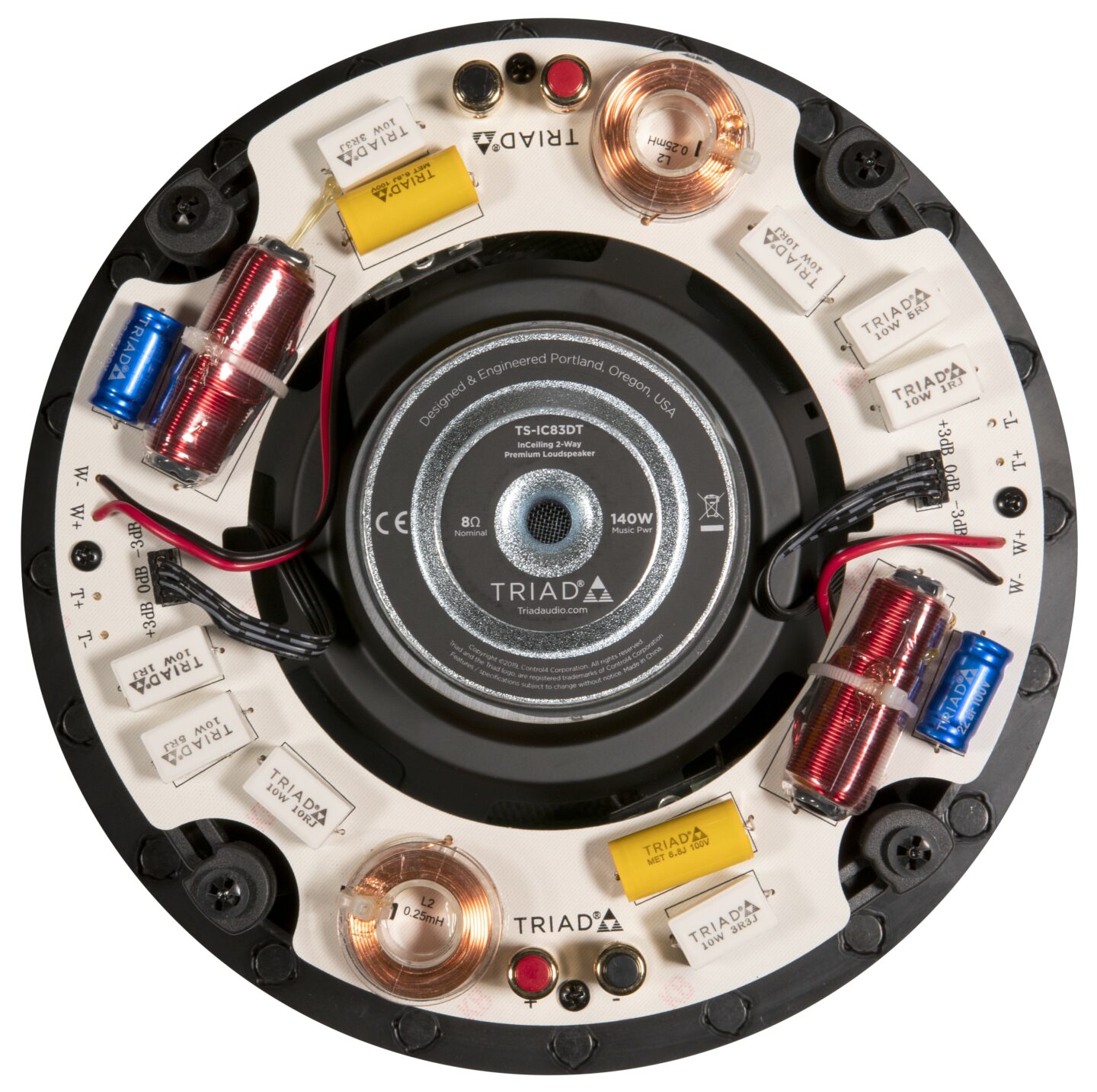 IC83DT INCEILING DUAL TWEETER LOUDSPEAKER - Rayleigh Hi-Fi